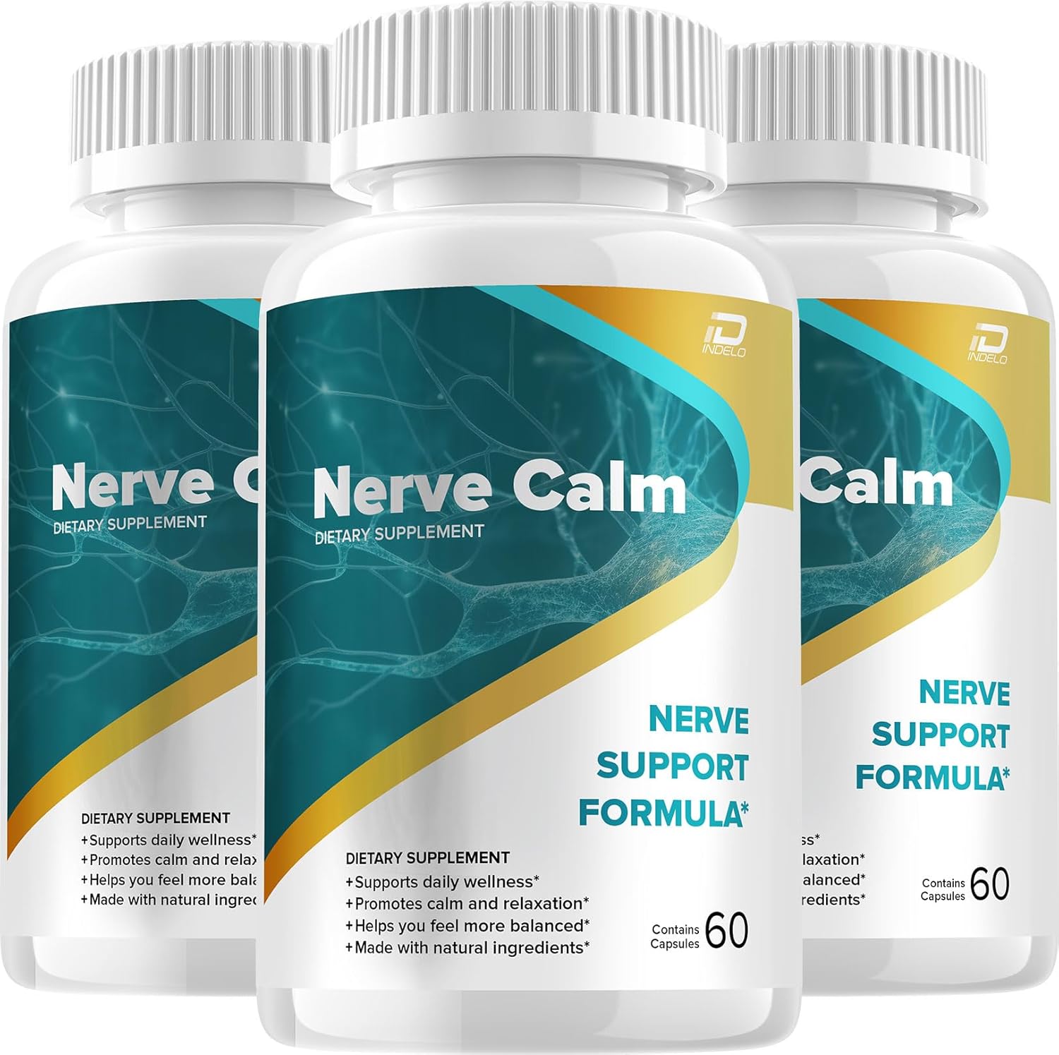 Amazon.com: Nerve Calm Capsules – NerveCalm Advanced Supplement, All Natural Formula to Maintain ...