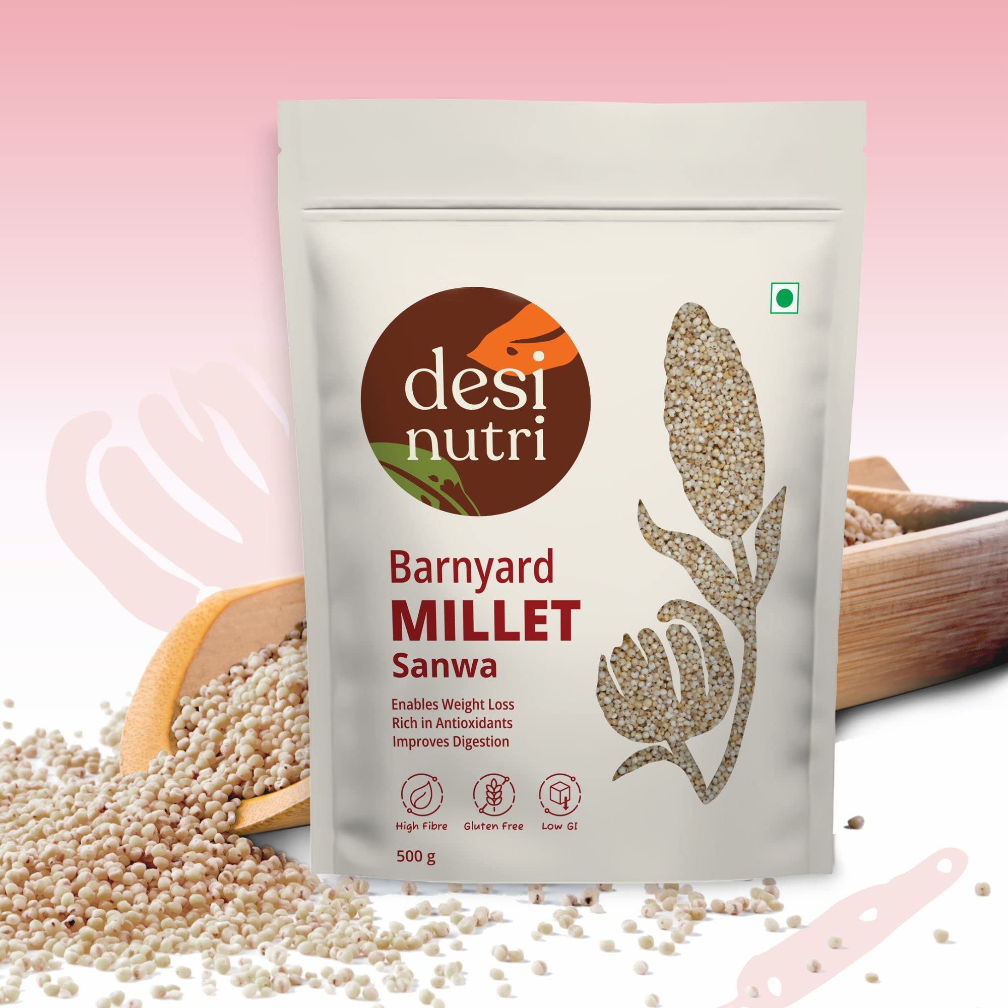 Buy Desi Barnyard Millet Natural Grains | Millets | Natural Grains ...