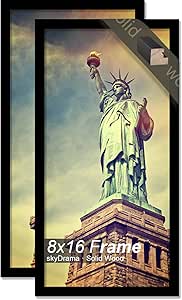 Amazon.com - skyDrama 100% Solid Wood 8x16 Picture Frame Set of 2 ...