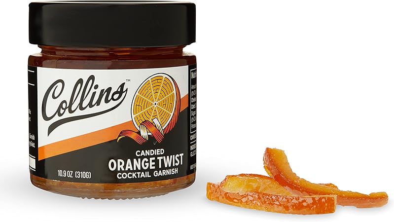 Amazon Collins Orange Peel Twist In Syrup Popular Cocktail amazon-collins-orange-peel-twist-in-syrup-popular-cocktail