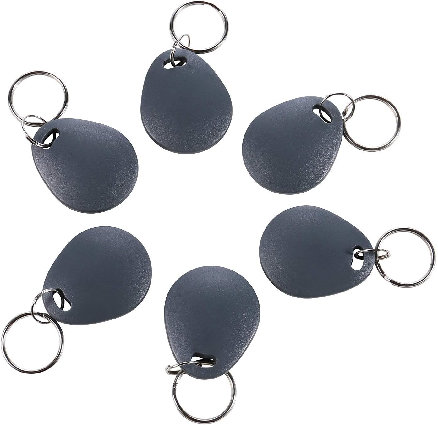 Amazon.com: HWMATE RFID 125khz Key Ring Tag T5577 Copy Rewritable EM ID ...