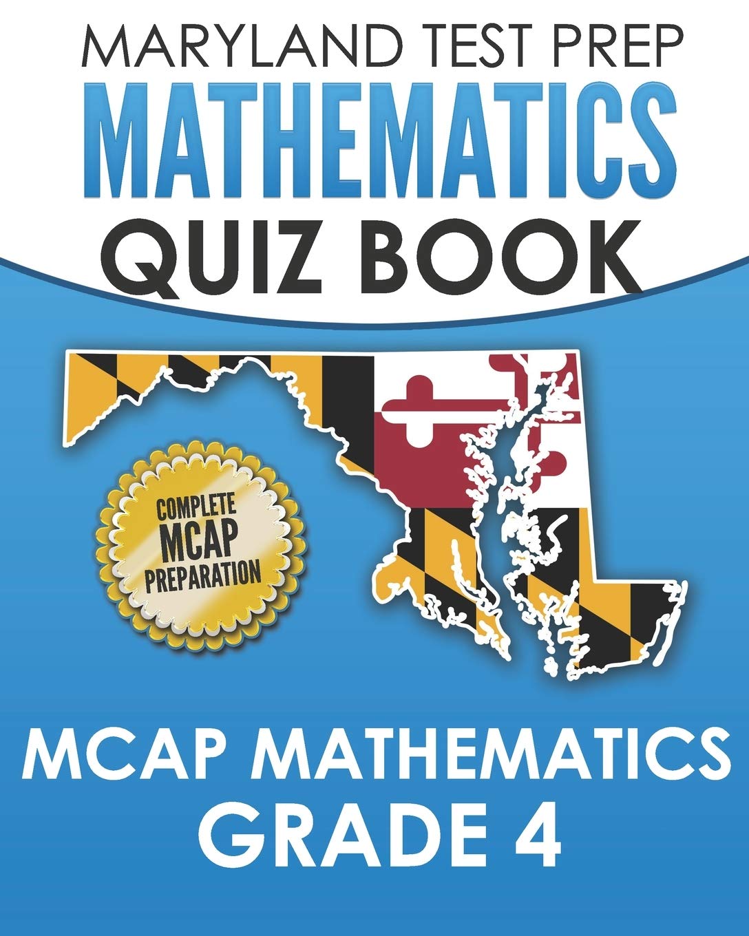 Buy MARYLAND TEST PREP Mathematics Quiz Book MCAP Mathematics Grade 4 ...