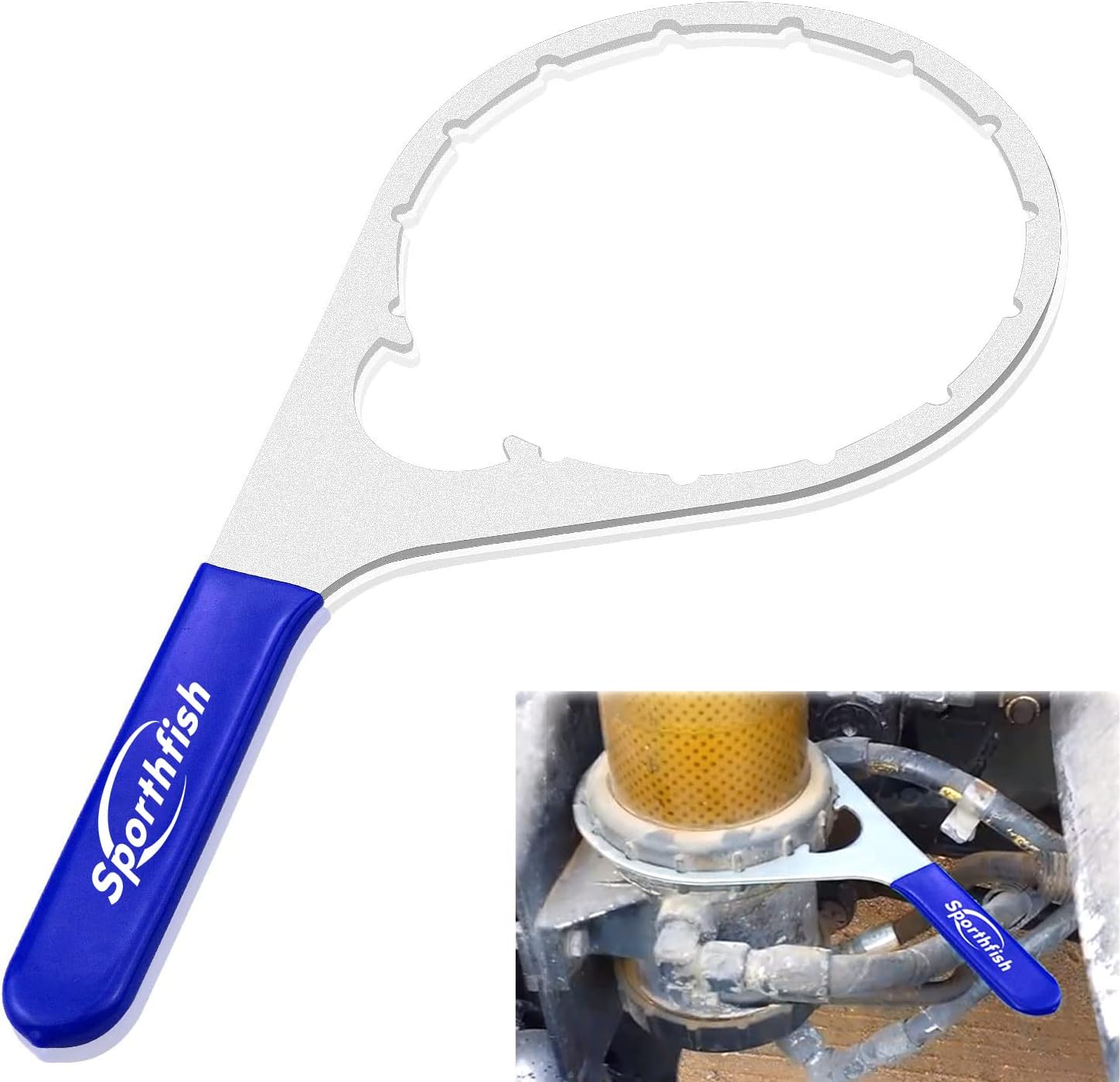 Amazon.com: Lisle 61130 Diesel Filter Wrench, 8" : Automotive