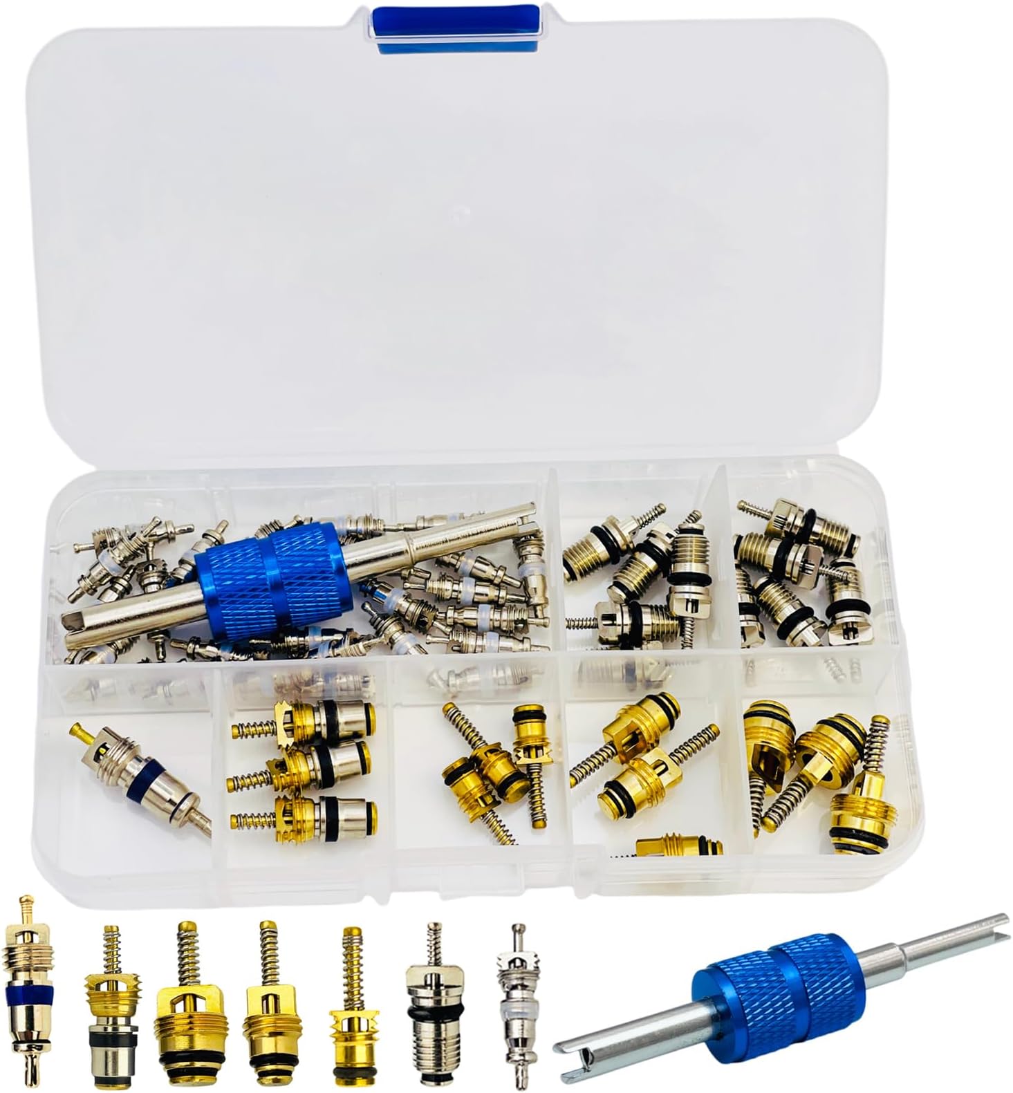 Amazon.com: VOTNMIC 49PCS A/C R12 R134a Car Air Conditioning Valve Core ...
