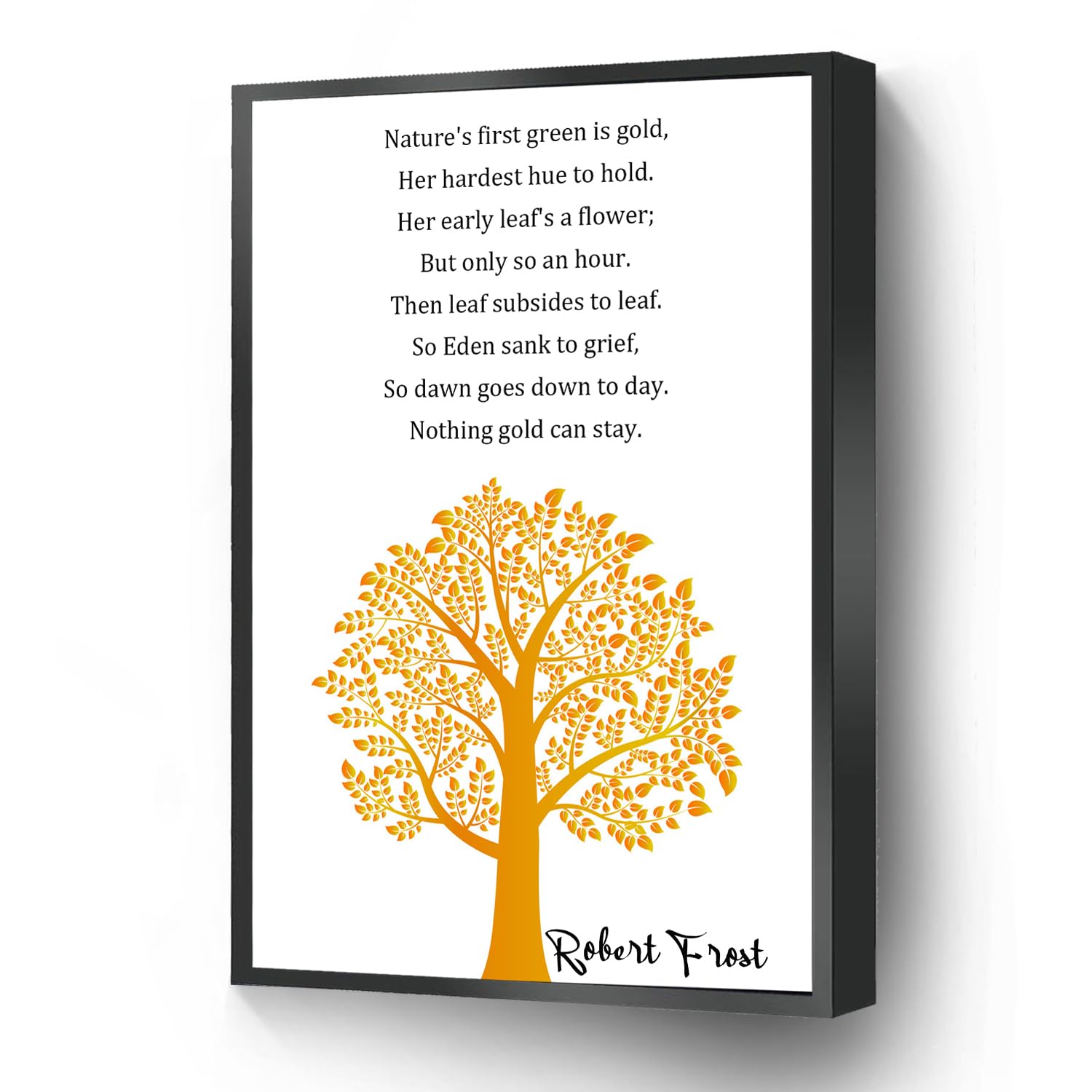 Robert Frost Family Tree Robert Frost Quotes, Robert Frost Wall Art,