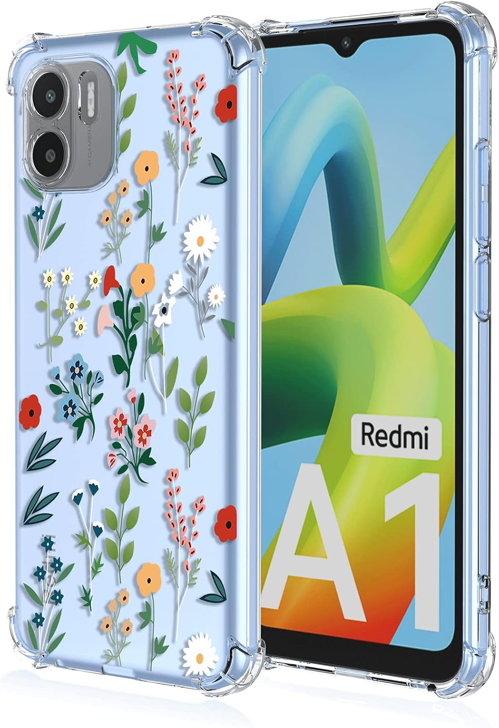 XINYEXIN Coque pour Xiaomi Redmi A1 4G / Redmi A2 4G (6.52") Femme ...