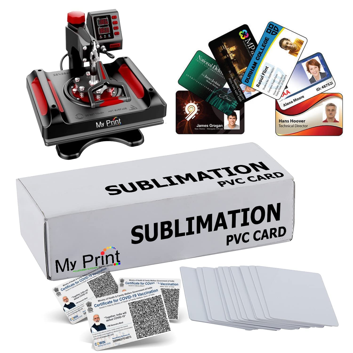 MY PRINT | SUBLIMATION ID CARD BLANK PVC | SUBLIMATION PVC ID CARD ...