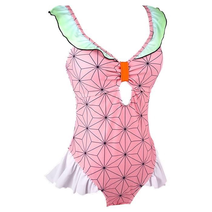 Mitsuri Cosplay Kids Kanroji Mitsuri Swimsuit Costume Vi Arcane Costume