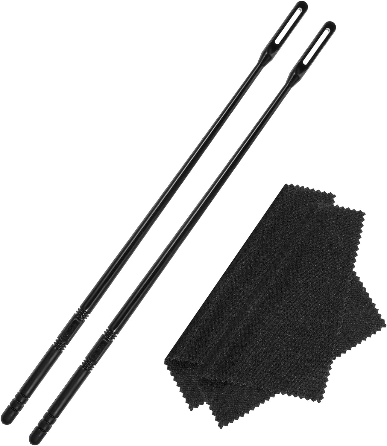 Flute Cleaning Kit, 2 Flute Cleaning Rod with 2 Pcs Flute Cleaning ...