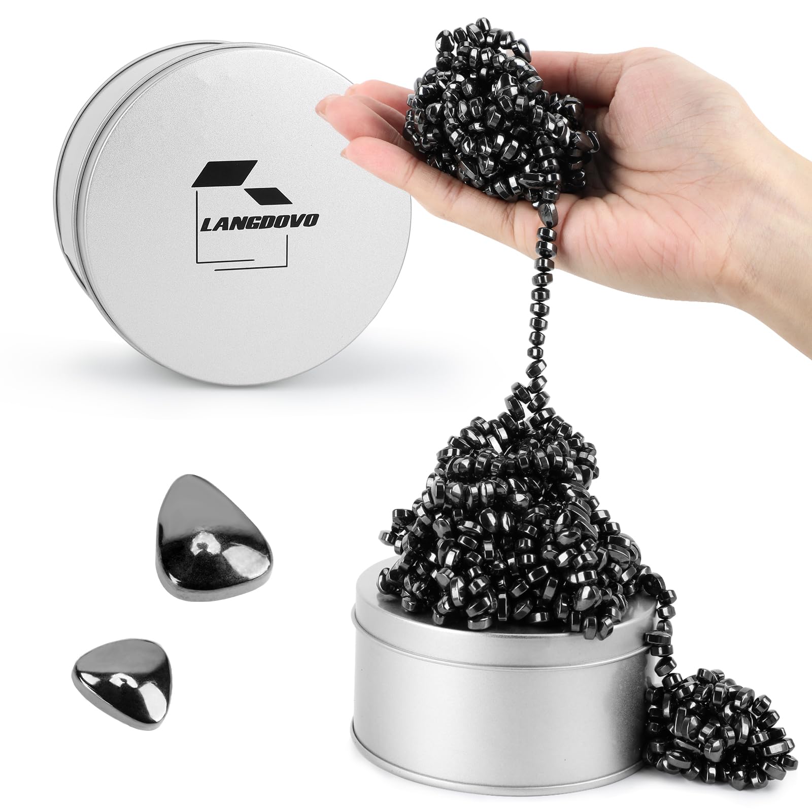 Amazon.com: LANGDOVO Magnetic Putty Over 1000 Weak Magnetic Beads ...