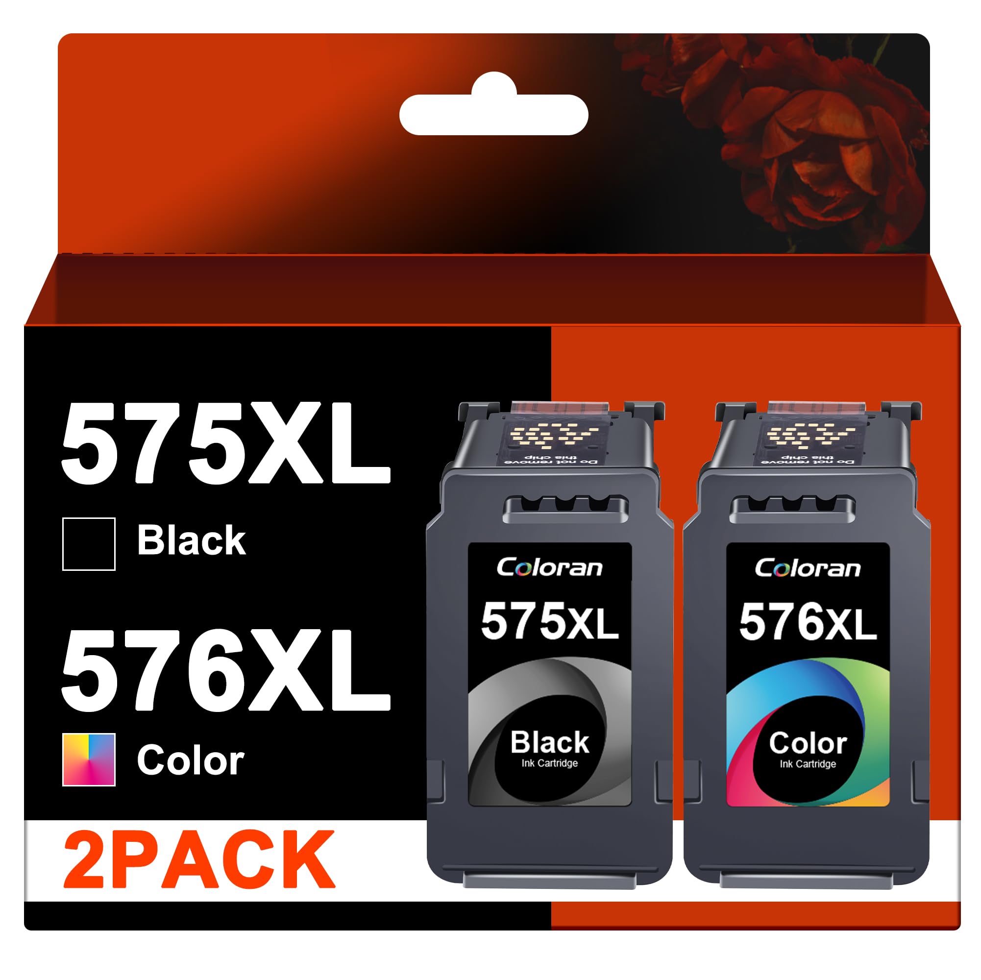 Coloran PG-575XL CL-576XL Ink Cartridges Multipack, Remanufactured ...