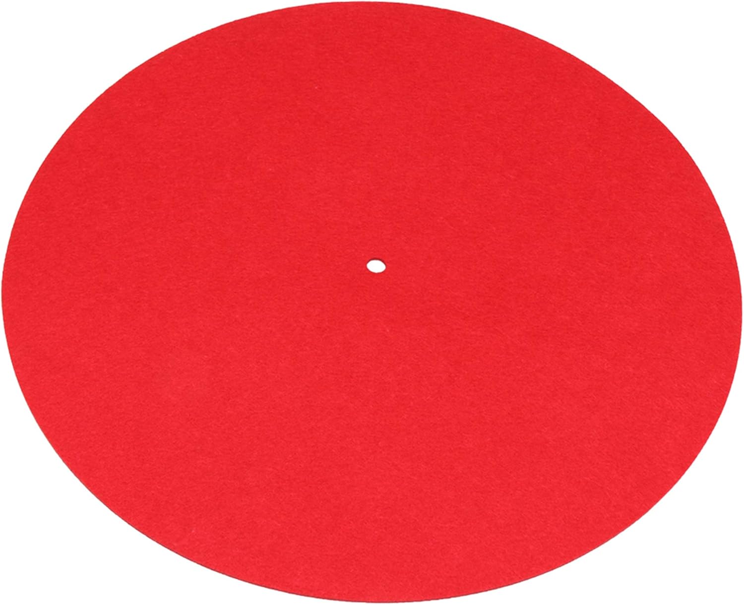 Amazon.com: Emptty 12 Inch Vinyl Record Felt Record Pad, Red Turntable ...