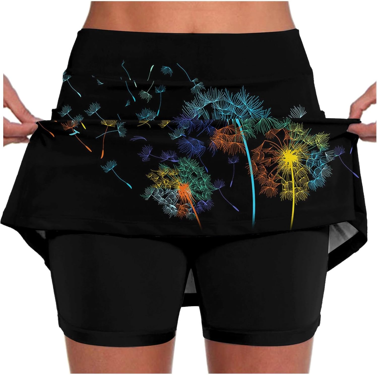 Womens Summer Tennis Skirts with Shorts Underneath, Pickleball ...