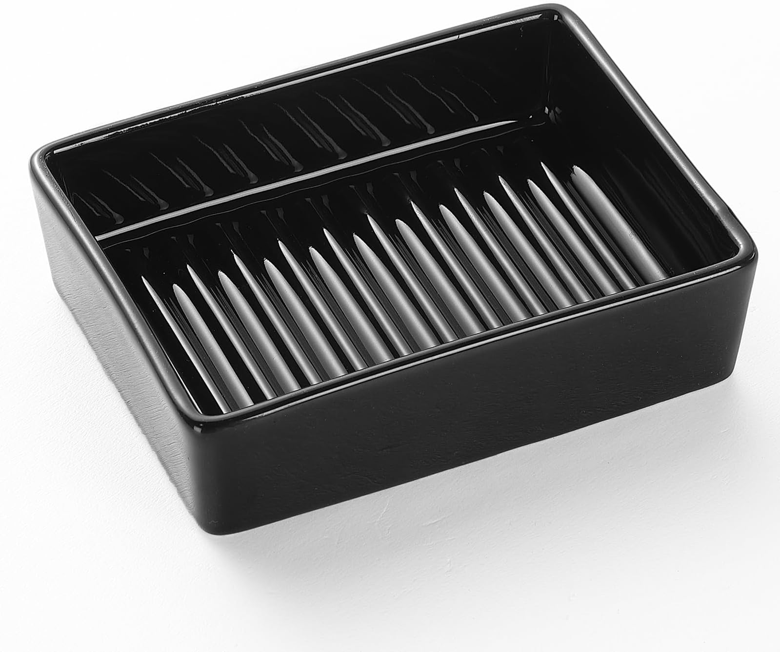 Amazon.com: Zerodeko Ceramic Scrub Soap Dish Sink Soap Holder Shower ...