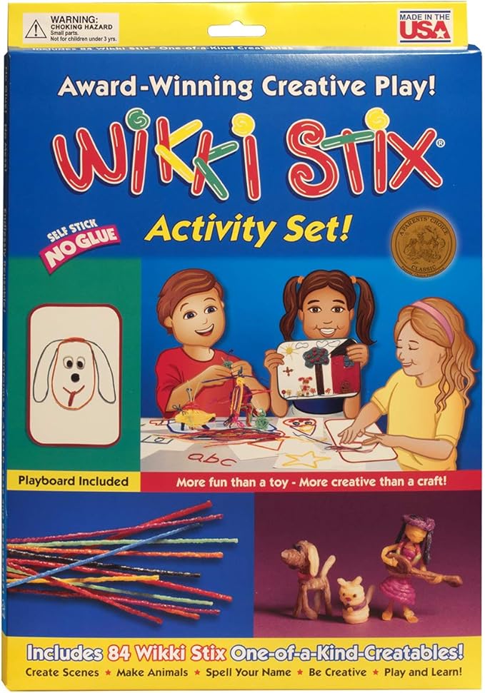 Amazon.com: Wikki Stix Activity Set - Arts & Crafts Playset for ...