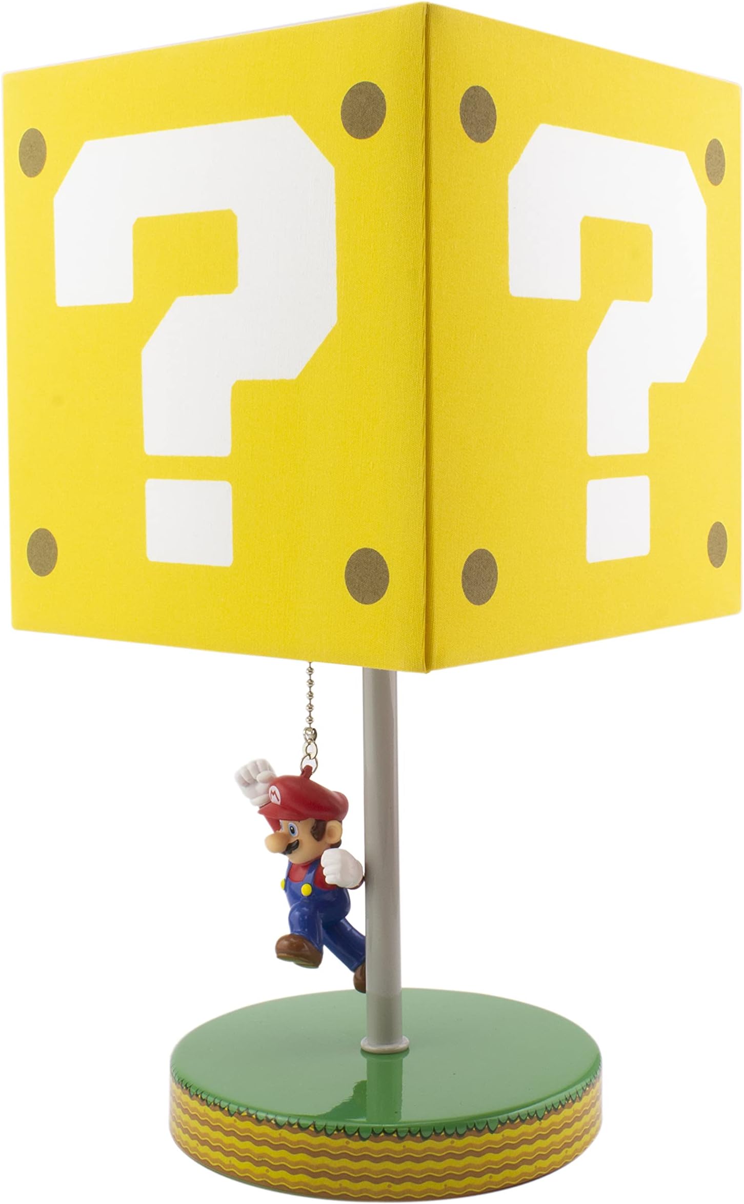 Amazon.com: Paladone Super Mario Question Block Table Lamp with Mario ...