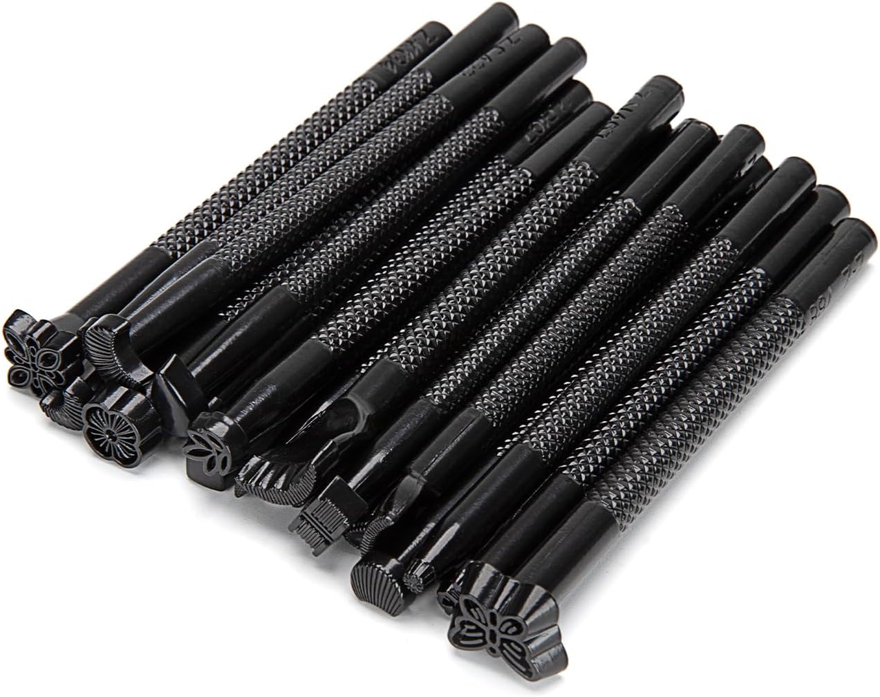 Amazon.com: WUTA Leather Stamping Tools, Black Stamp Punch Set 20Pcs ...