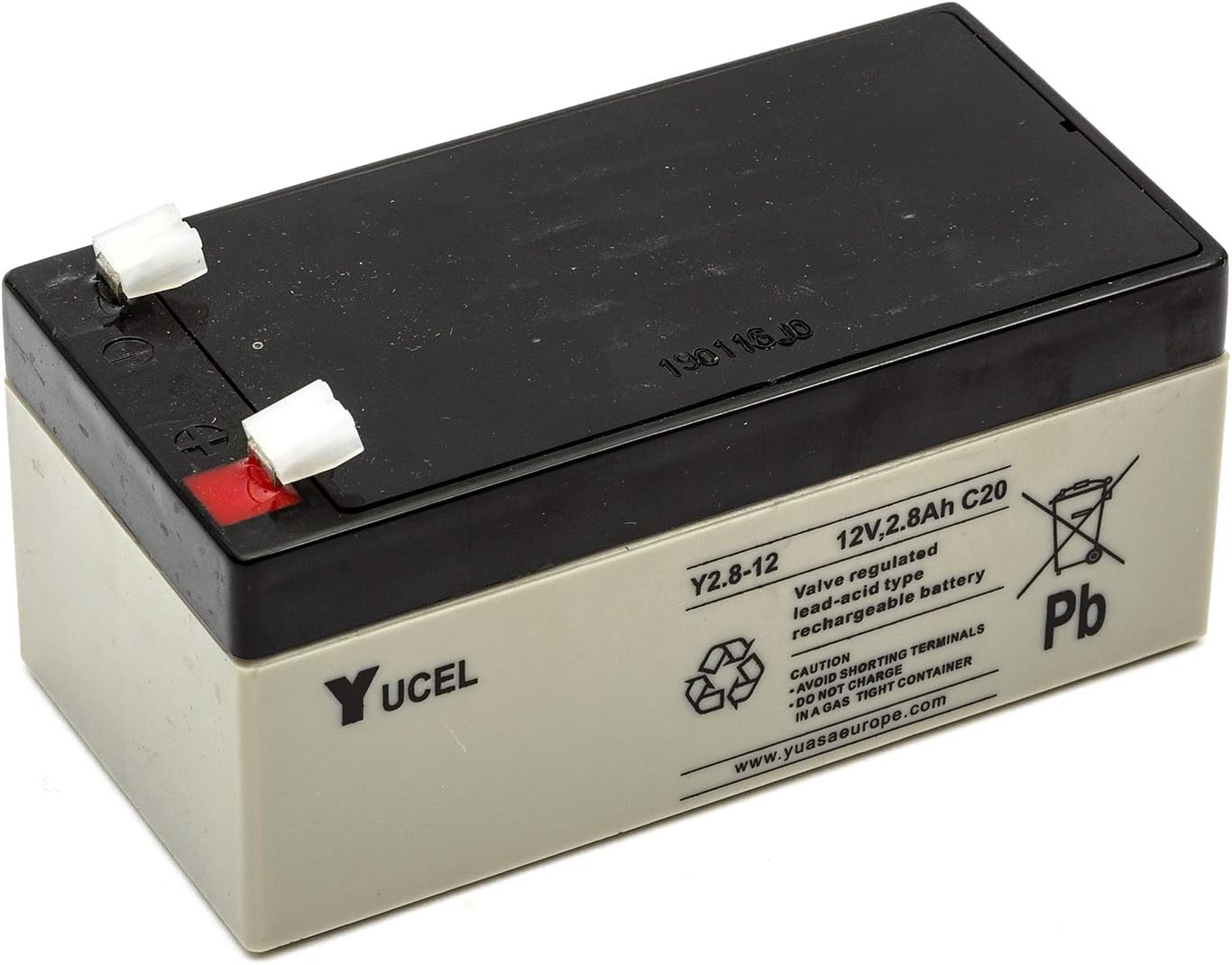 Yucel Yuasa Y2.8-12 Sealed Lead Acid Battery 12v 2.8ah Rechargeable ...