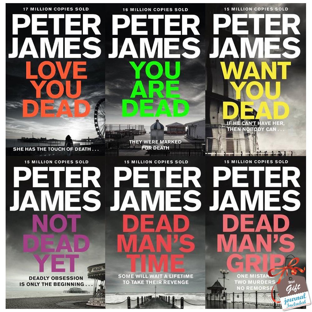 Roy Grace Series Peter James Collection 6 Books Bundle: Peter James ...