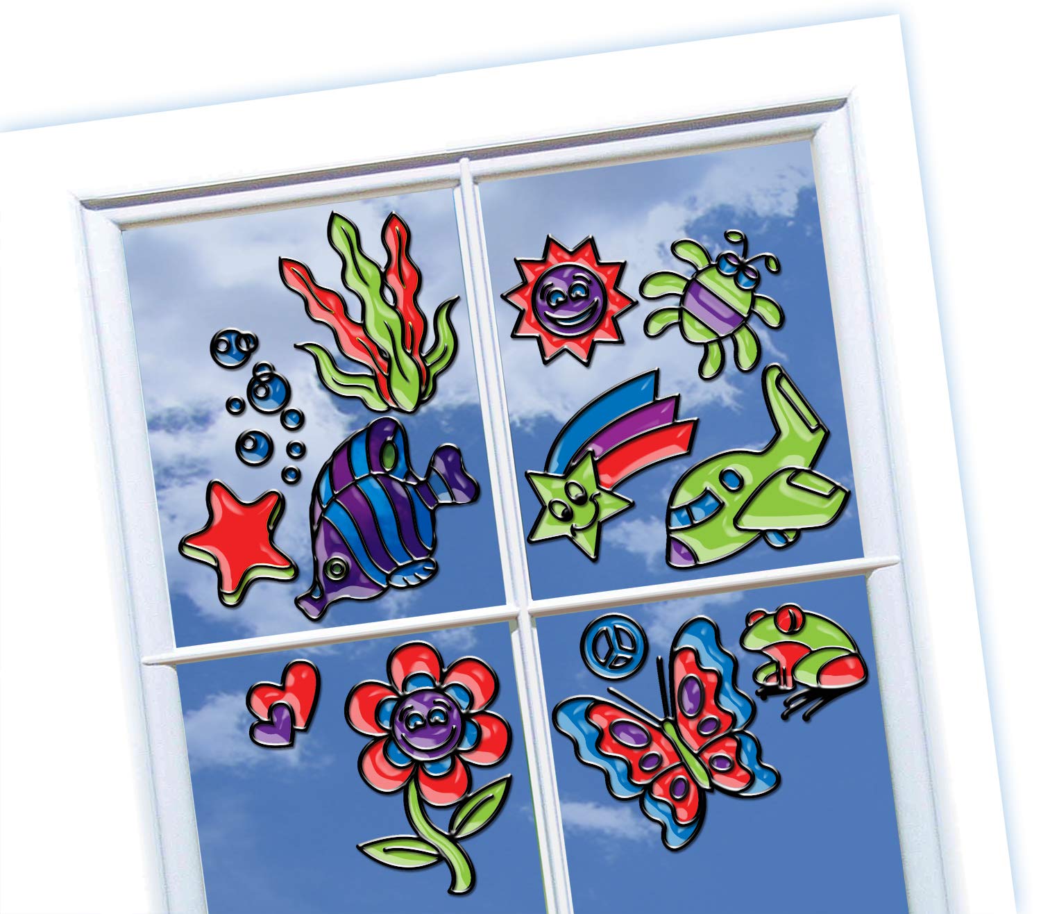 Snapklik.com : Cra-Z-Art Window Art, Medium Boxes