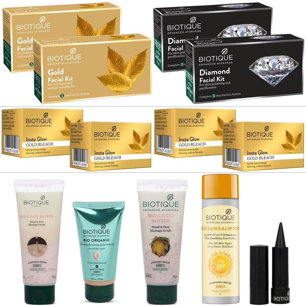 Biotique Botanicals Facial and Skin Care Kit : Amazon.in: Beauty