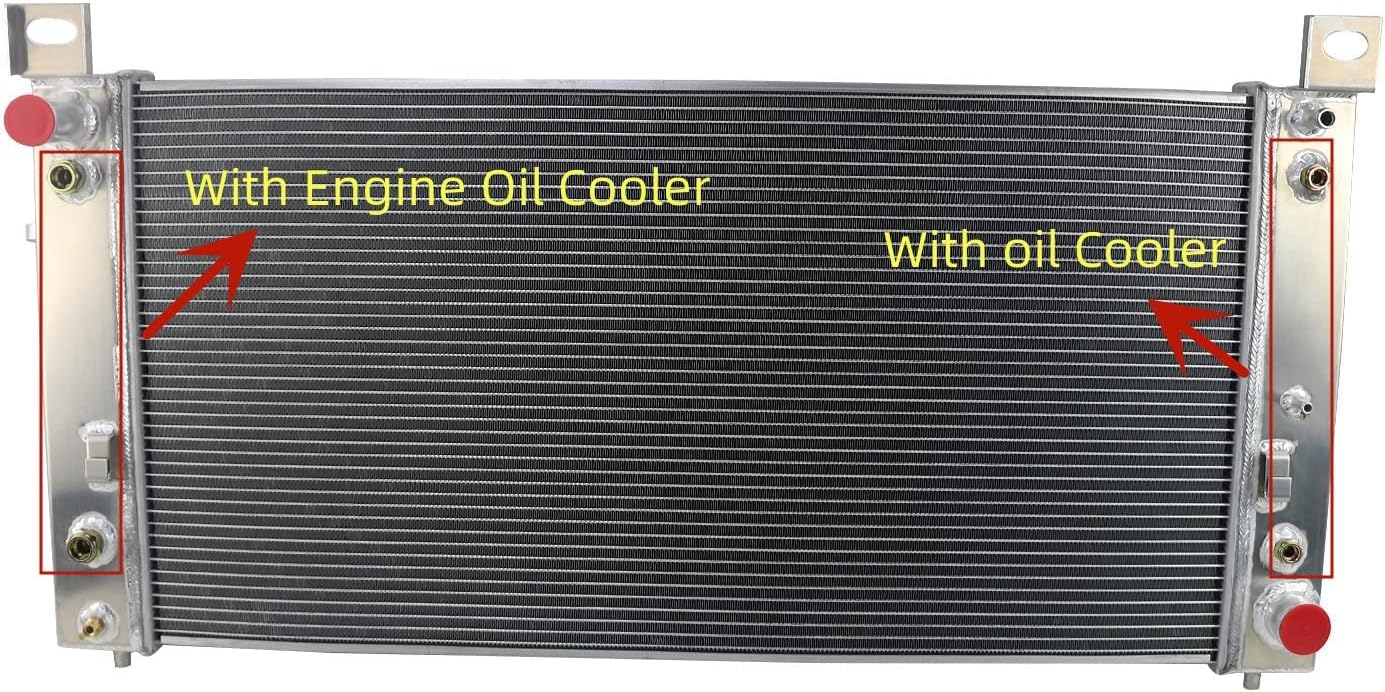Amazon.com: 3 Row Aluminum Radiator for 1999-2014 Chevy/GMC Silverado ...