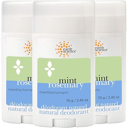 Amazon.com: EARTH SCIENCE - All-Natural Mint and Rosemary Aluminum Free ...