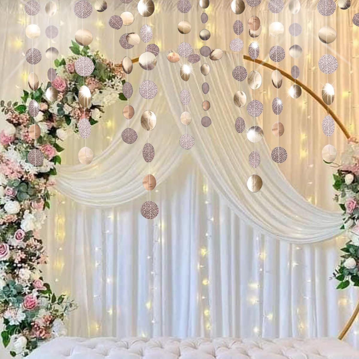 True North Vbs Decorations 39ft Party Decoration Circle Dot Garland ...