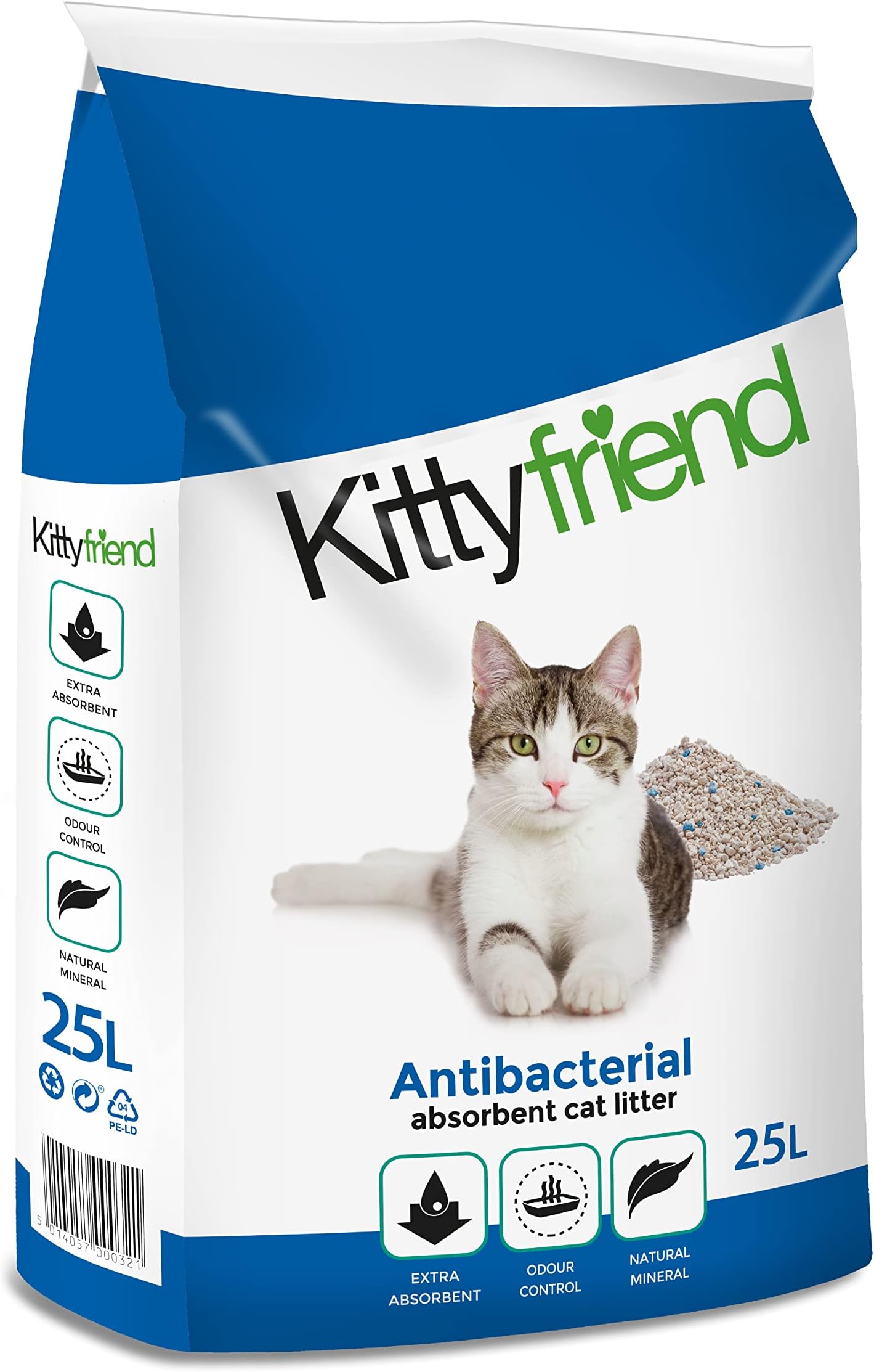 Kittyfriend Classic absorbent Cat Litter 30 Litre : Amazon.co.uk: Pet ...