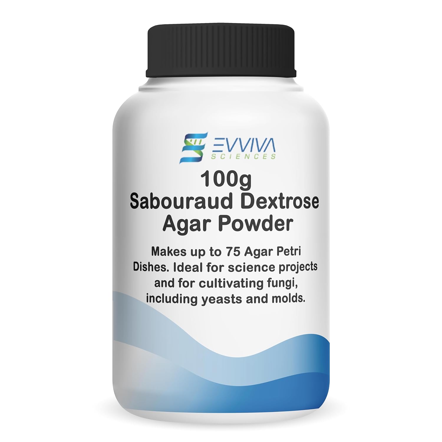 Amazon.com: Sabouraud Dextrose Agar Powder 100grams - Evviva Sciences ...