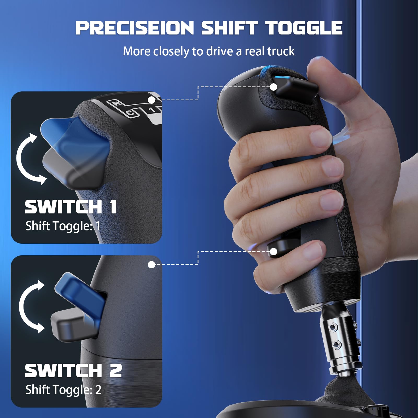 Snapklik.com : Aikeec USB American Truck Simulator Shifter, Gearshift ...