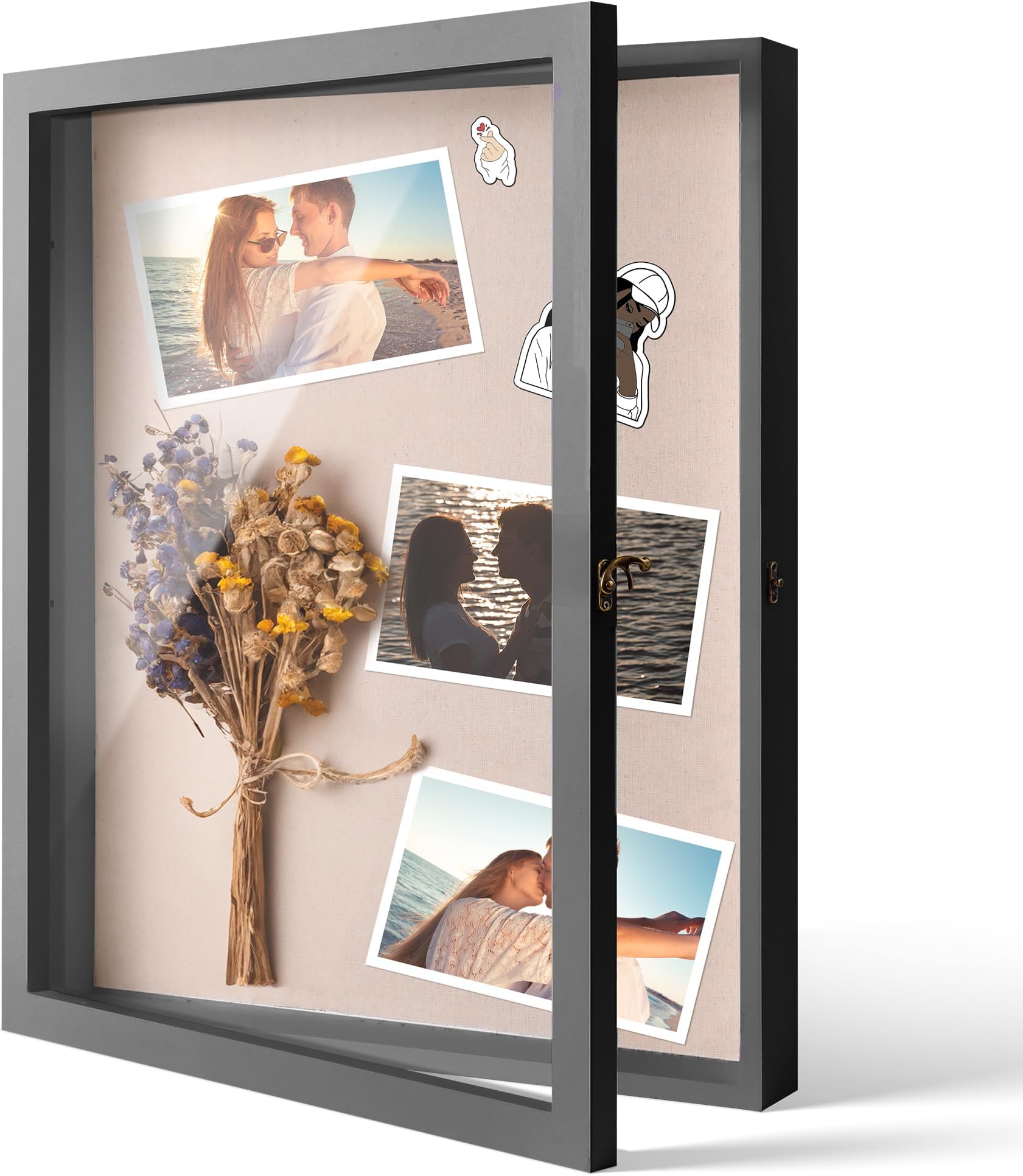 Amazon.com - Americanflat 16x20 Shadow Box Frame with Polished ...