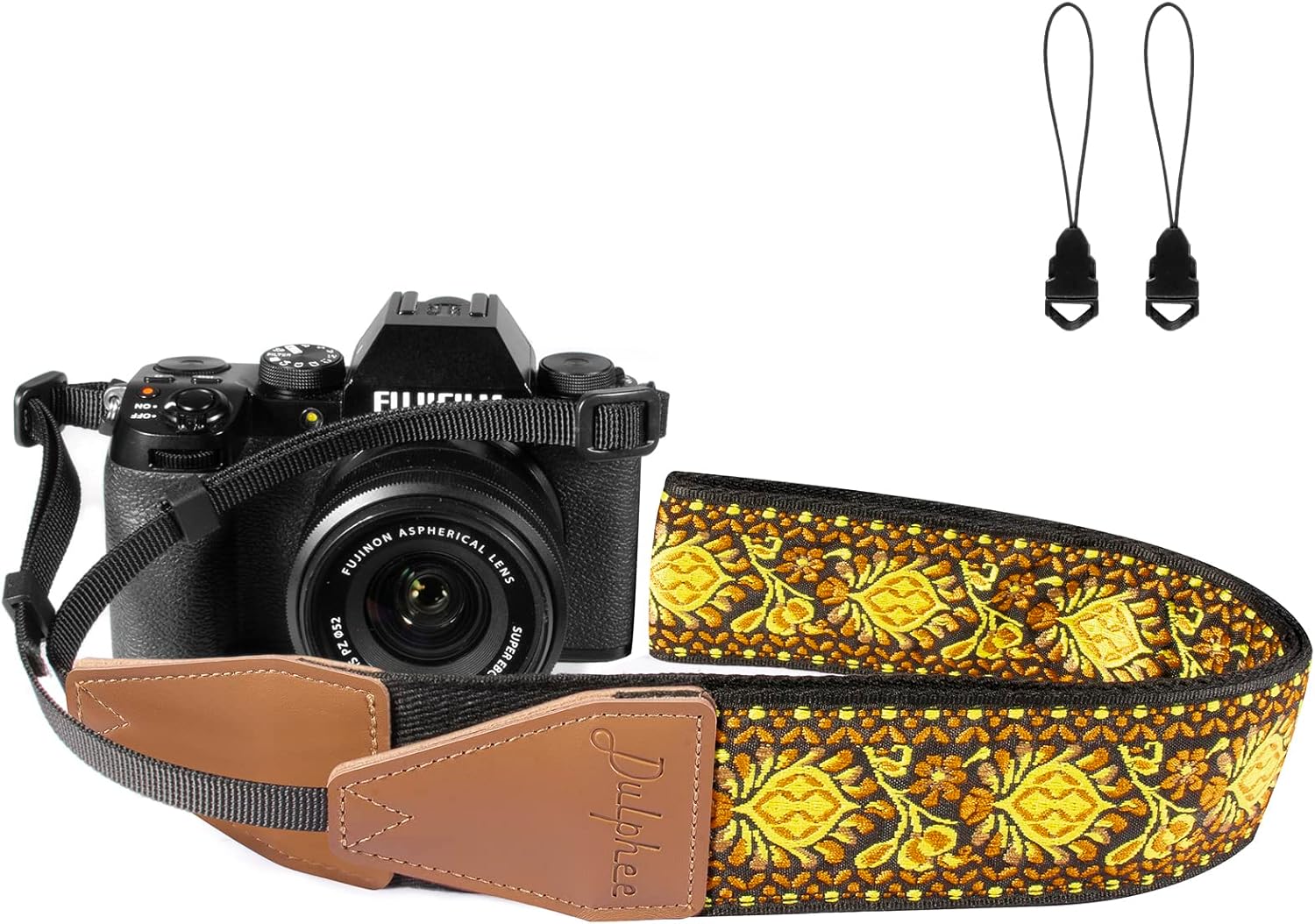 Amazon.com : Dulphee Camera Strap, Jacquard Weave 2" Shoulder Neck ...