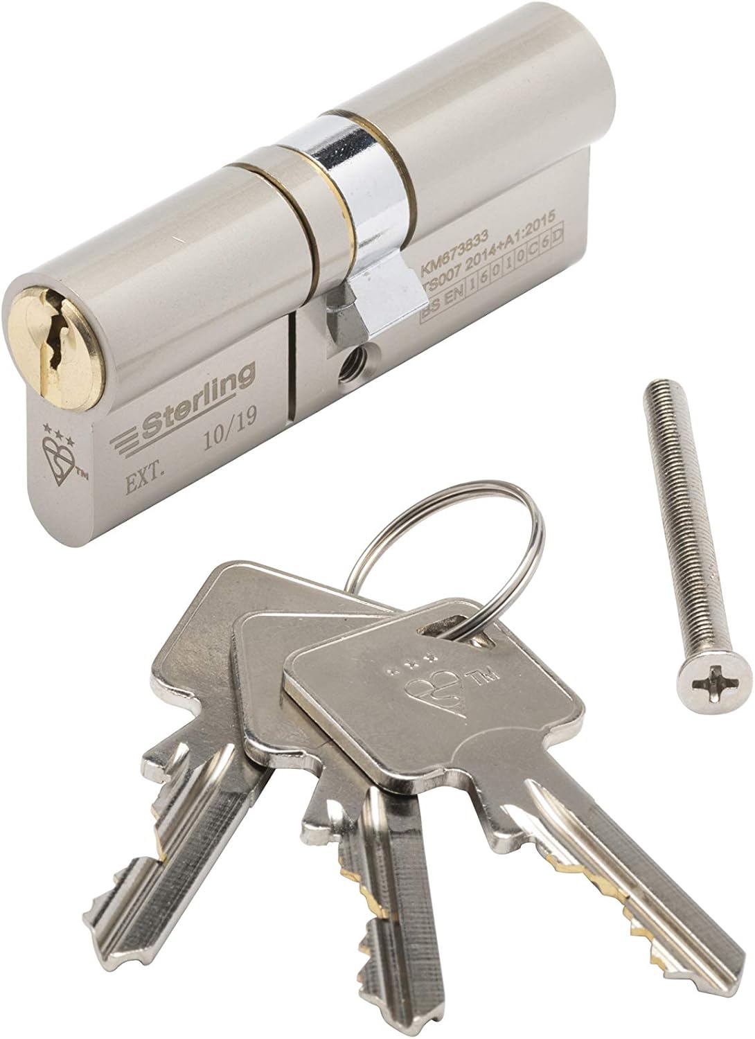 Sterling TS007 BS3 3 Star Police Approved Secured by Design Euro Door ...