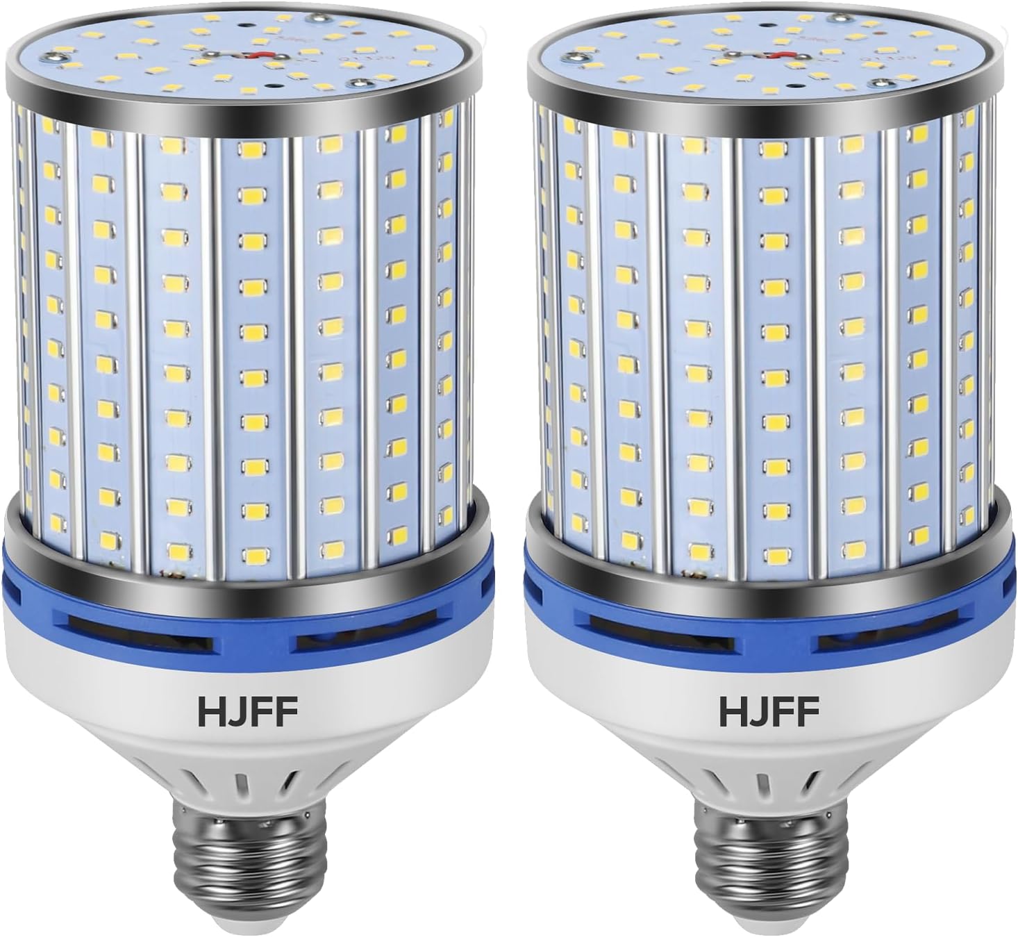 HJFF 2 Pack Led Light Bulb 700W Equivalent 11000 Lumen 6000K Led Corn ...