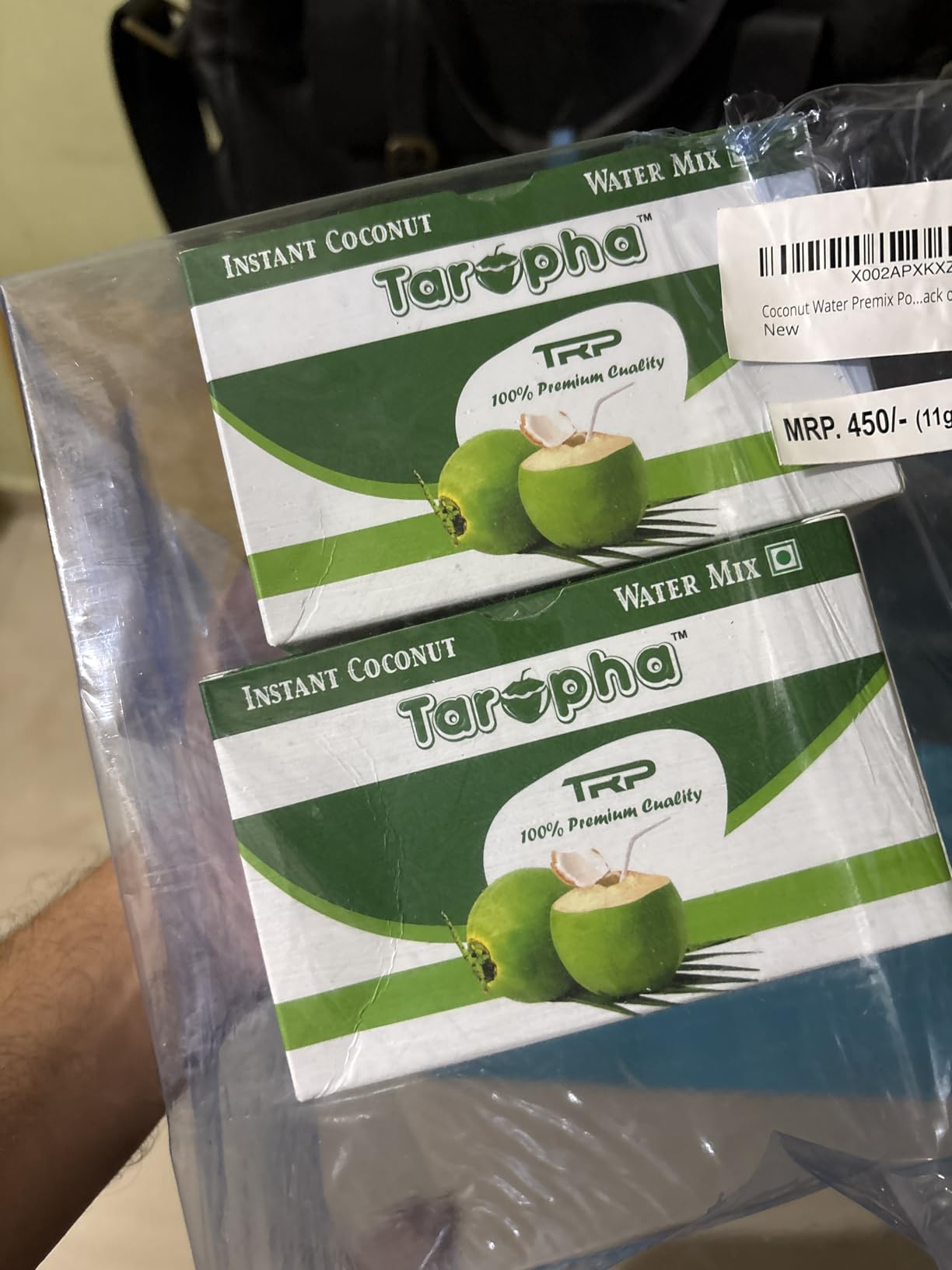 Taropha Tender Coconut Water Premix Powder Pack of 30 Sachets with ...