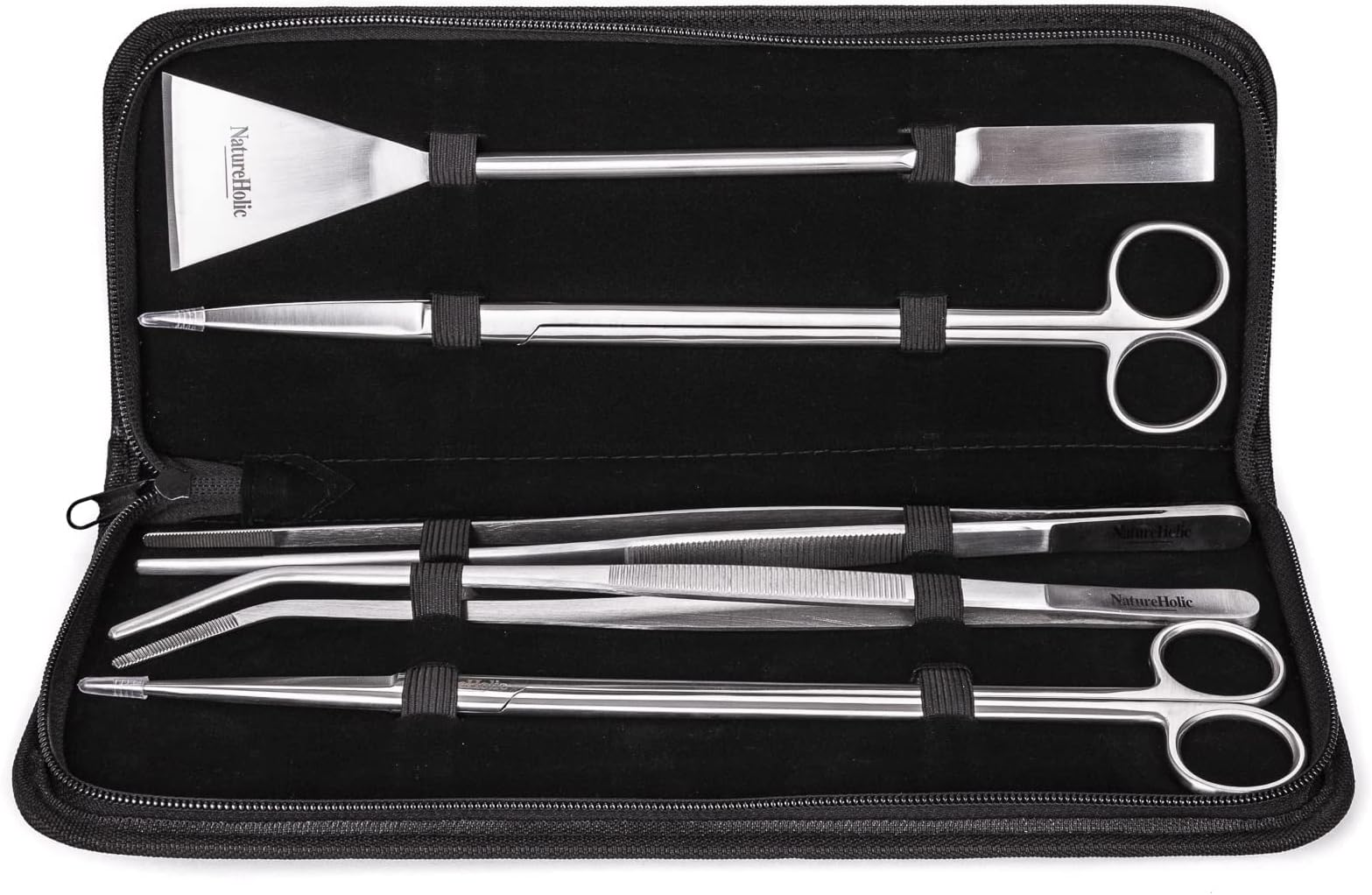 Amazon.com: NatureHolic XXL Aquascaping Set - Scaping Tools (plant ...