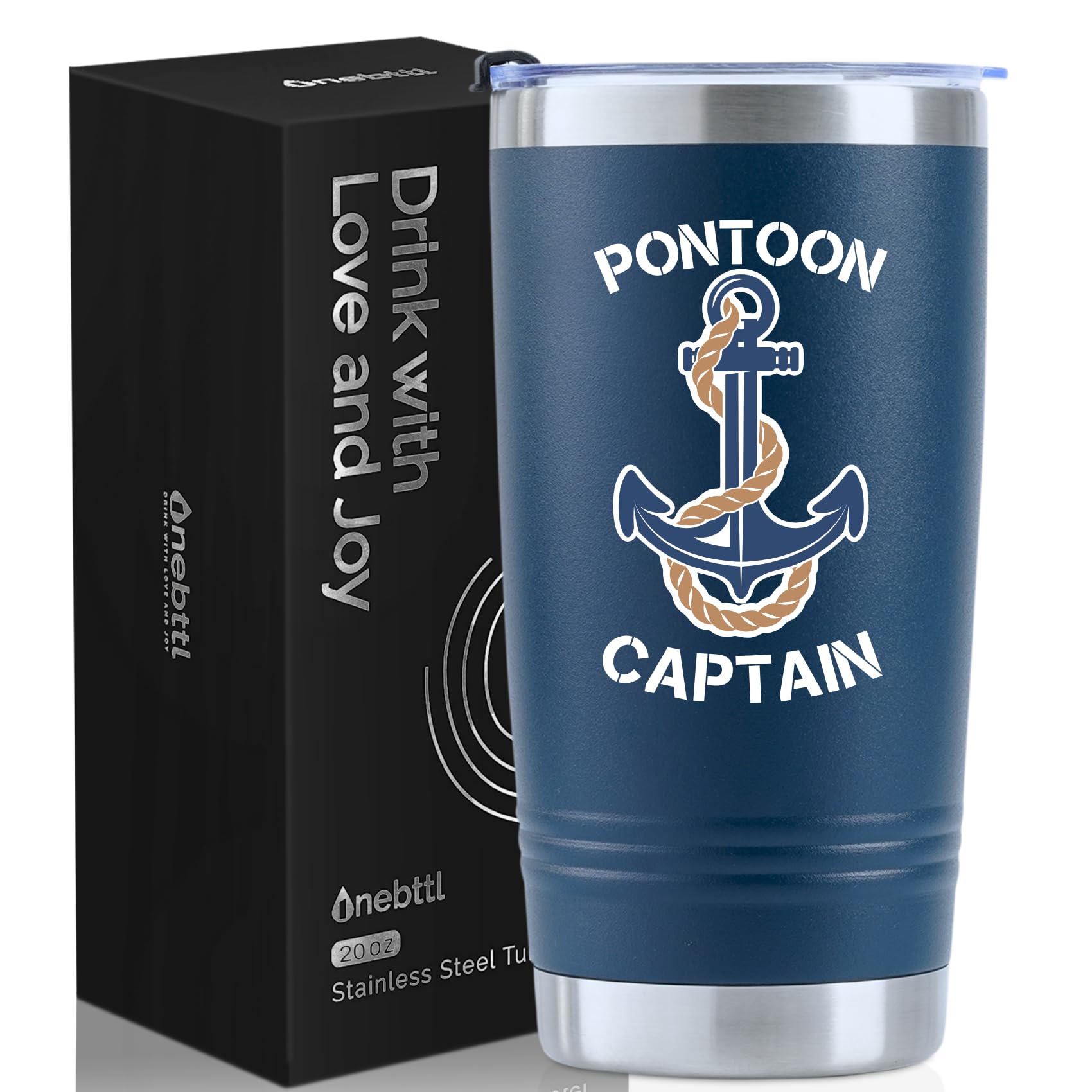 Amazon.com | Onebttl Pontoon Boat Gifts, Pontoon Boat Tumbler for ...