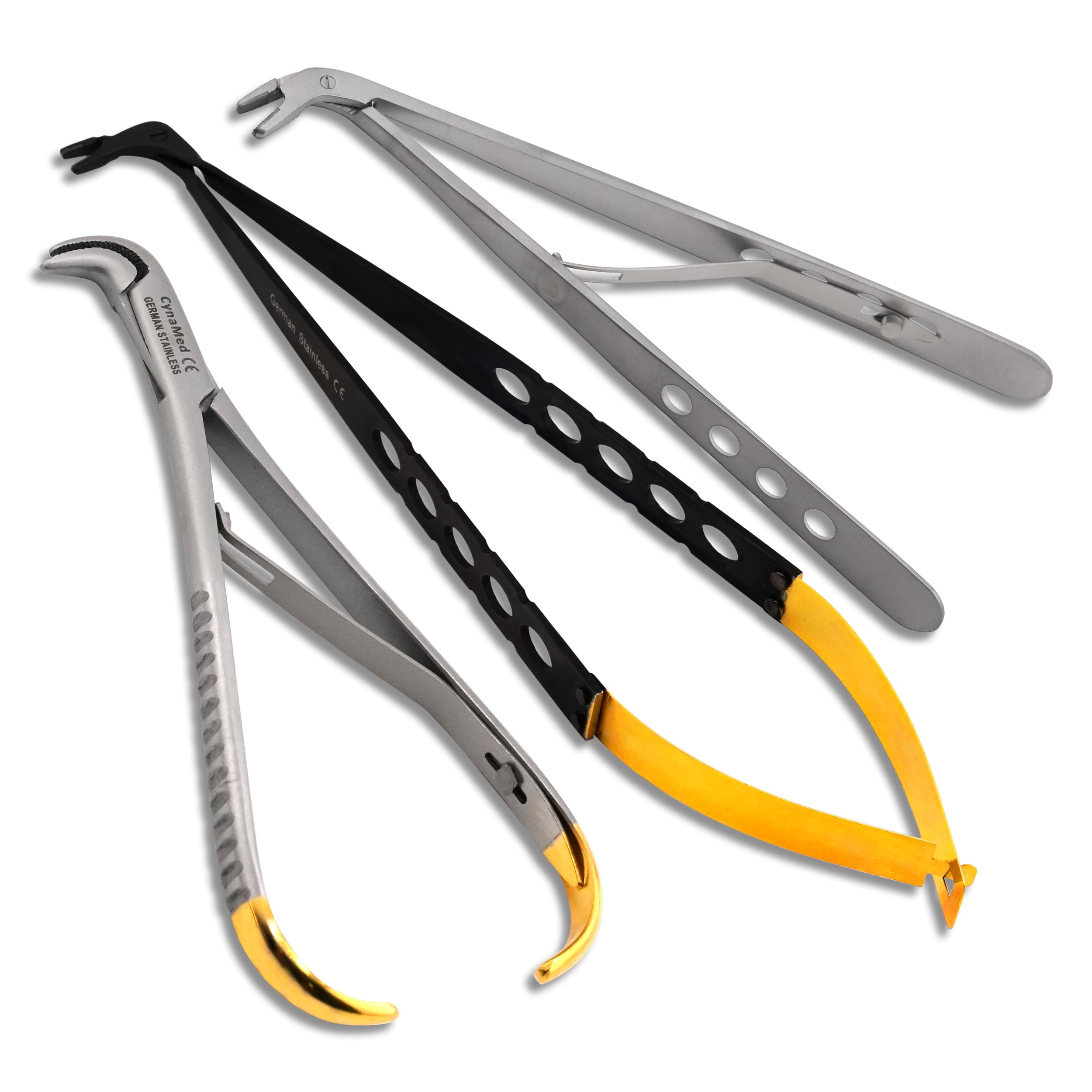 Amazon.com: Pack of 3 Matrix Band Holding Forceps with Tungsten Carbide ...