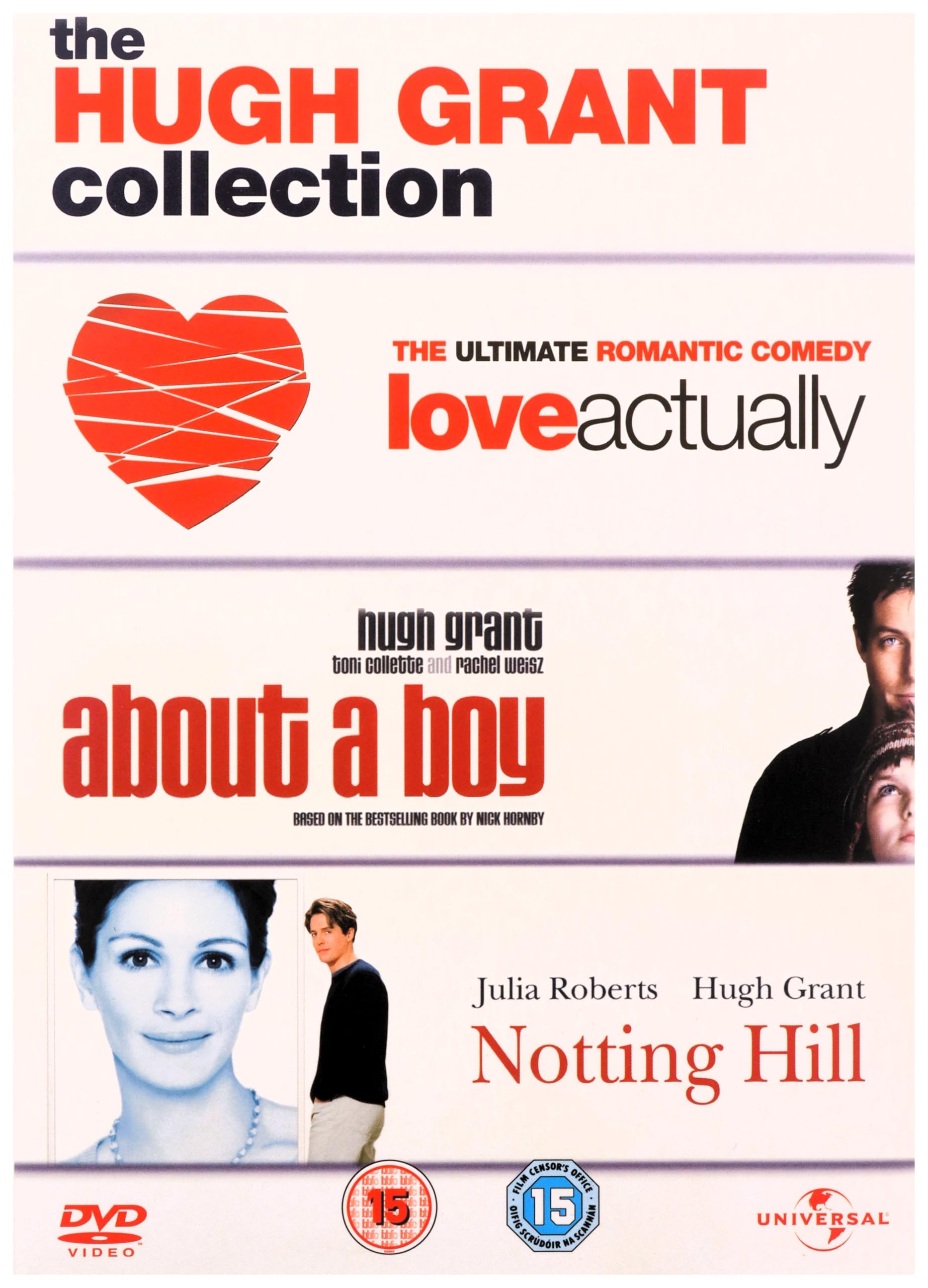 Hugh Grant Collection [DVD]: Amazon.co.uk: Alan Rickman, Bill Nighy ...