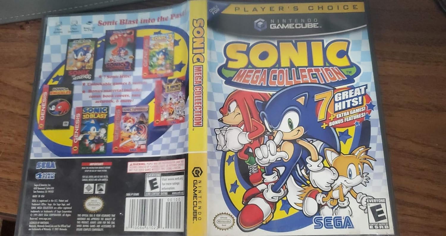 Amazon.com: Sonic Mega Collection (Renewed) : Video Games