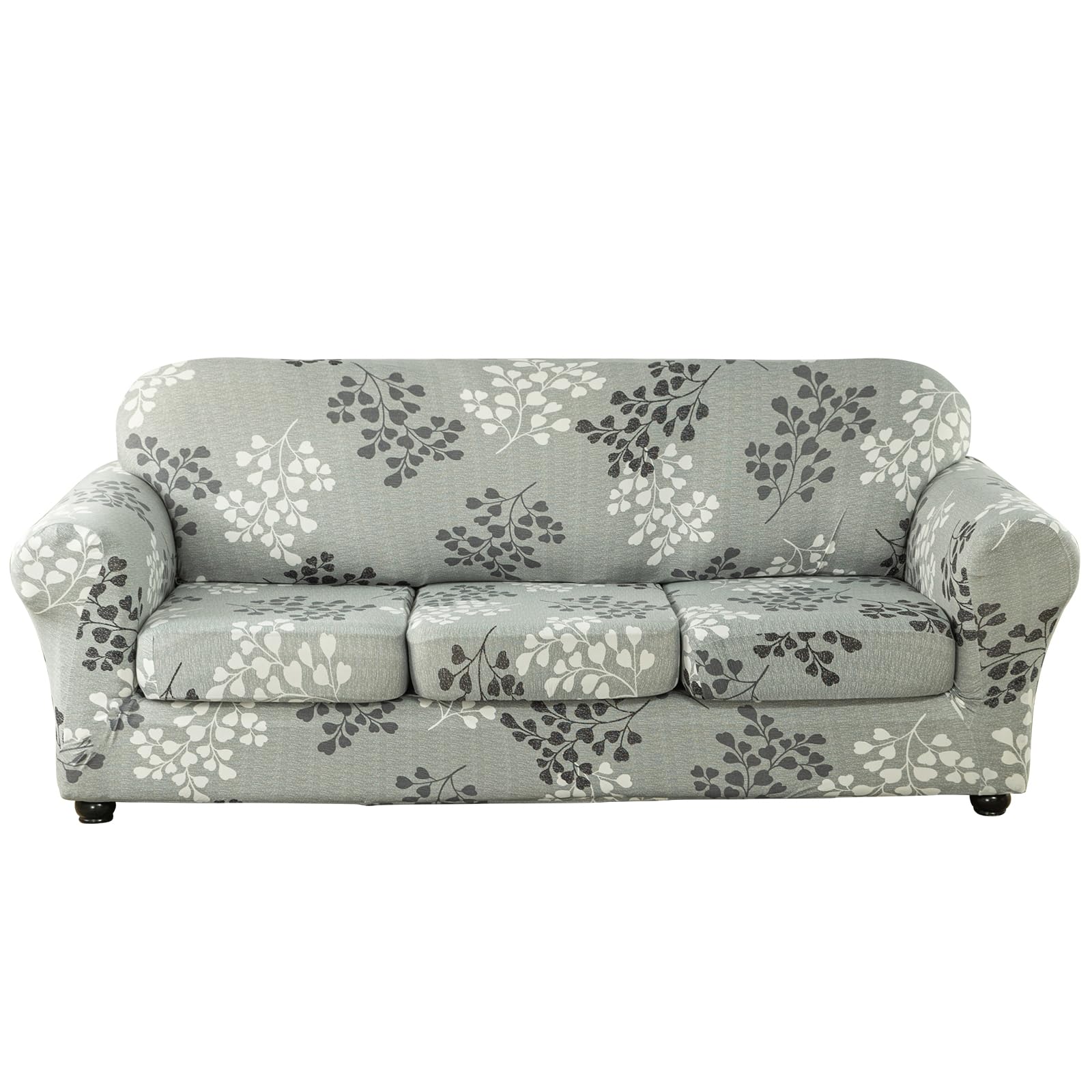 Amazon.com: Lamberia Printed Sofa Cover for 3 Cushion Couch High ...