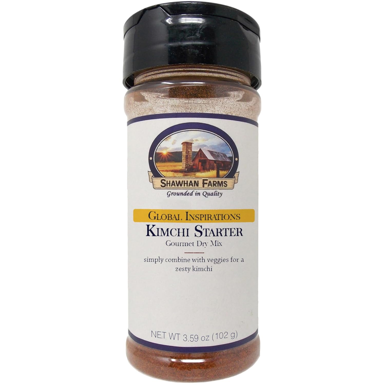 Amazon.com : Shawhan Farms Korean Kimchi Starter Seasoning Mix - Non ...