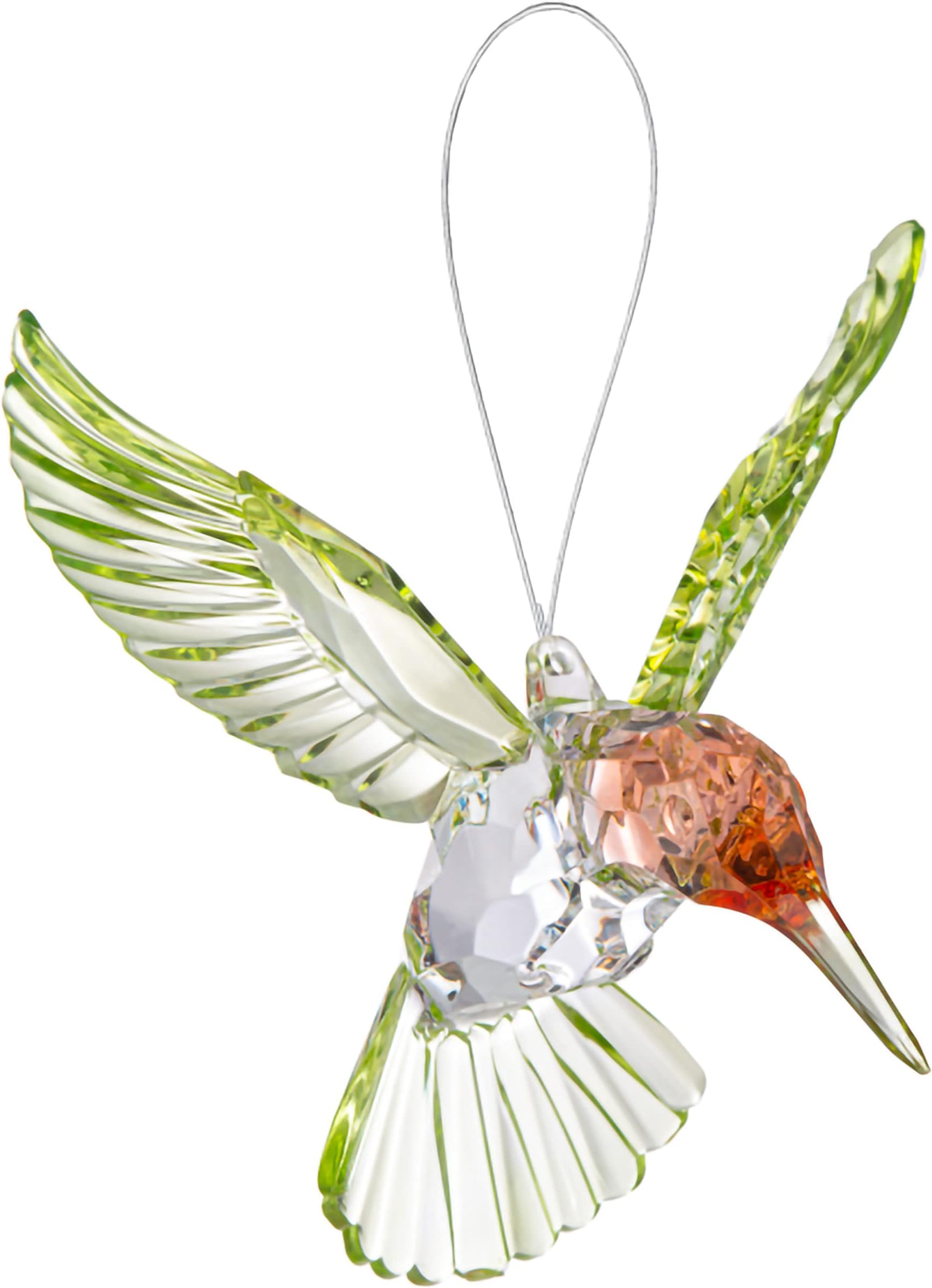 Amazon.com: Qunclay 6 Pcs Hummingbird Hanging Ornaments Acrylic Crystal ...