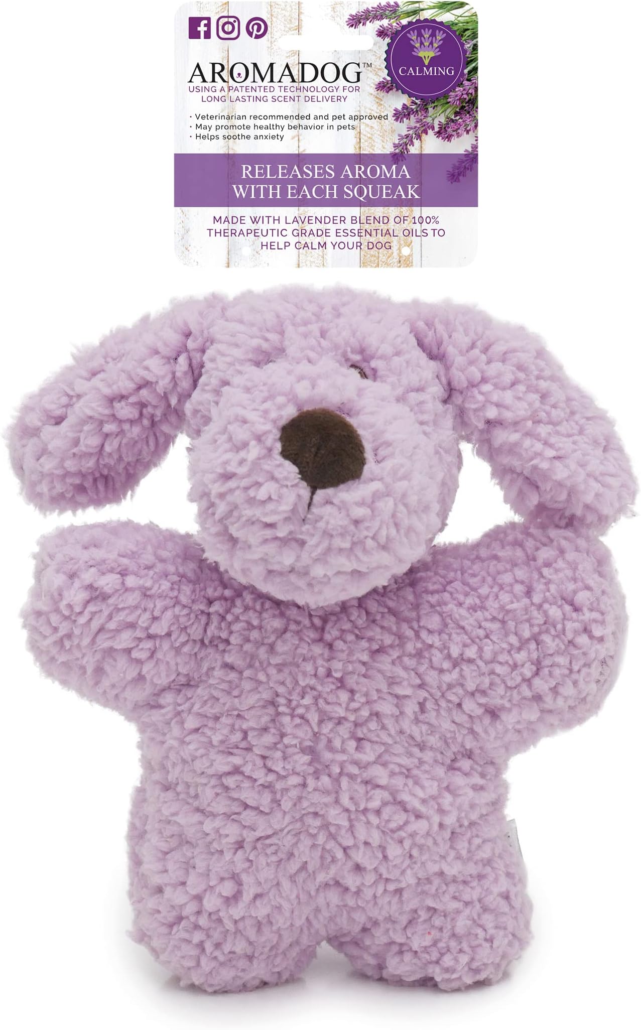 Pet Supplies : Multipet Pet Aroma Dog Fleece Squeaker Mat Assorted ...