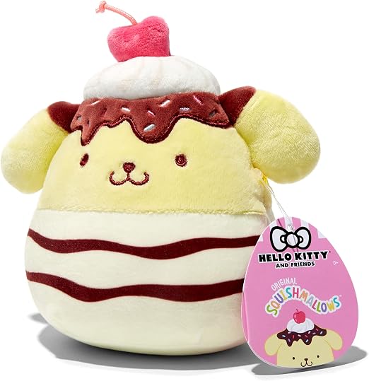 Amazon.com: Squishmallow Official Kellytoy Sanrio Squad Squishy Stuffed ...