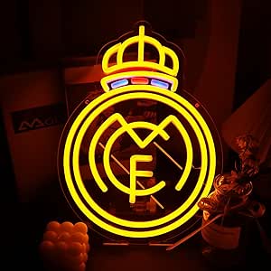 Amazon.com : YueLangDou MCF Neon Signs for Wall Decor, Dimmbale Madrid ...