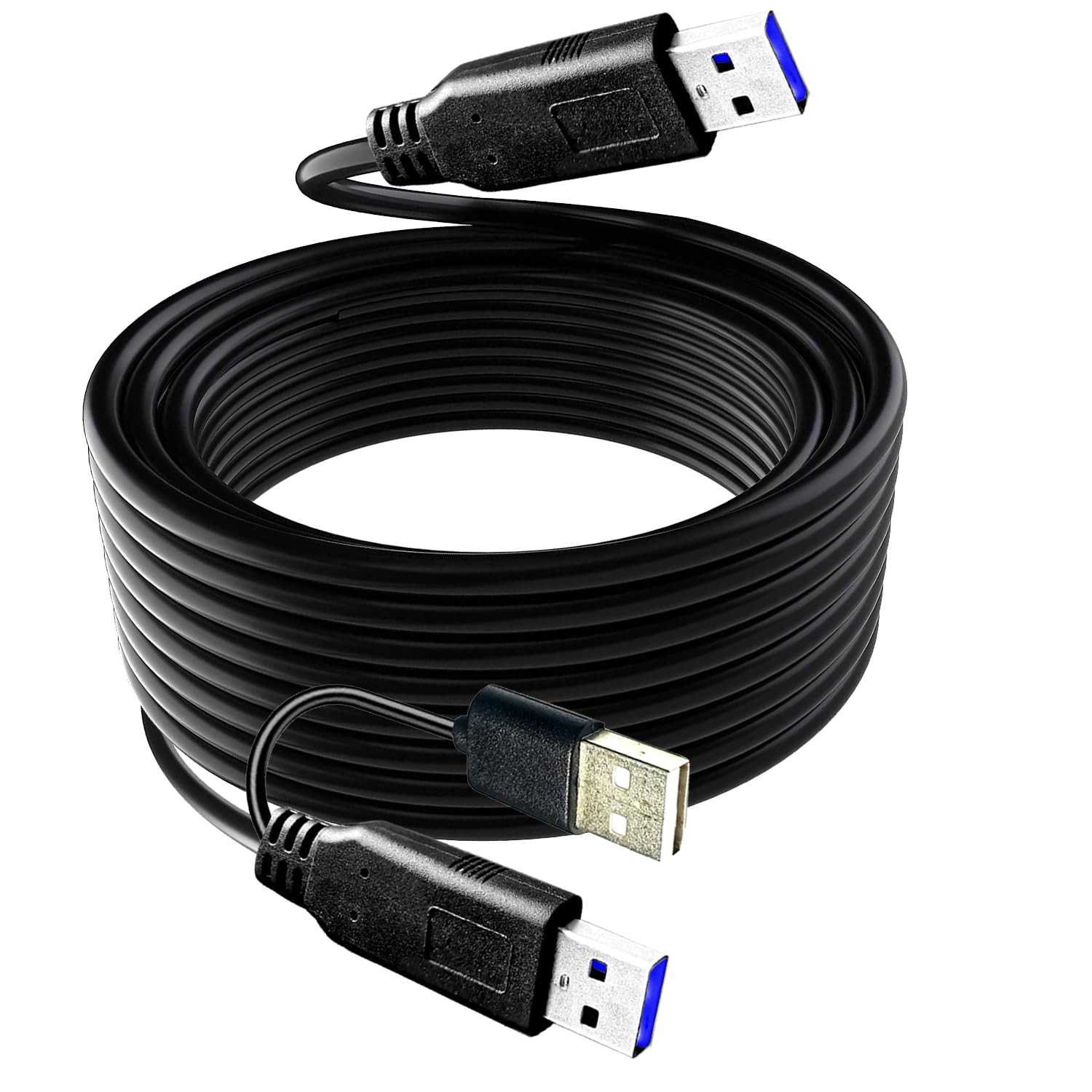 Amazon.com: USB Cable 15FT A Male to A Male, USB 3.0 Extender for Data ...