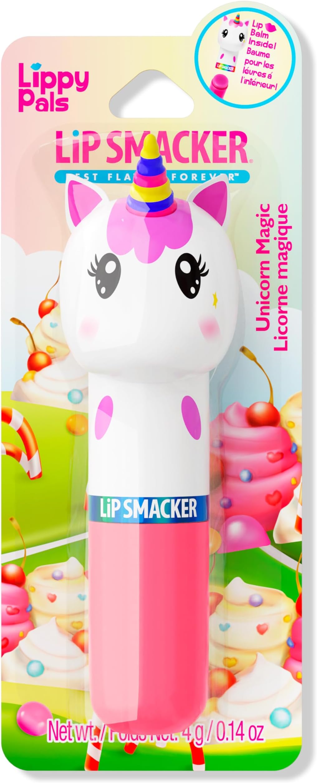Amazon.com : Lip Smacker Crayola Crayon Stackable Flavored Clear Lip ...