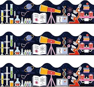 Amazon.com: 72pcs Back to School Bulletin Board Borders, Colorful ...